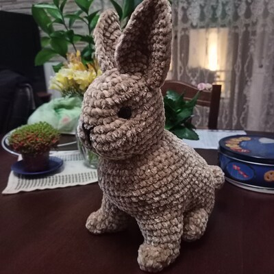 Crochet Pattern Realistic Mini Bunny Rabbit Amigurumi English PDF ...