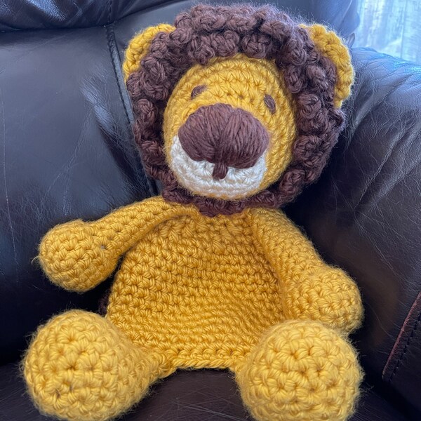Sleepy Lion Rag Doll Crochet Pattern / Ragdoll / Zoo Animals / Safari ...