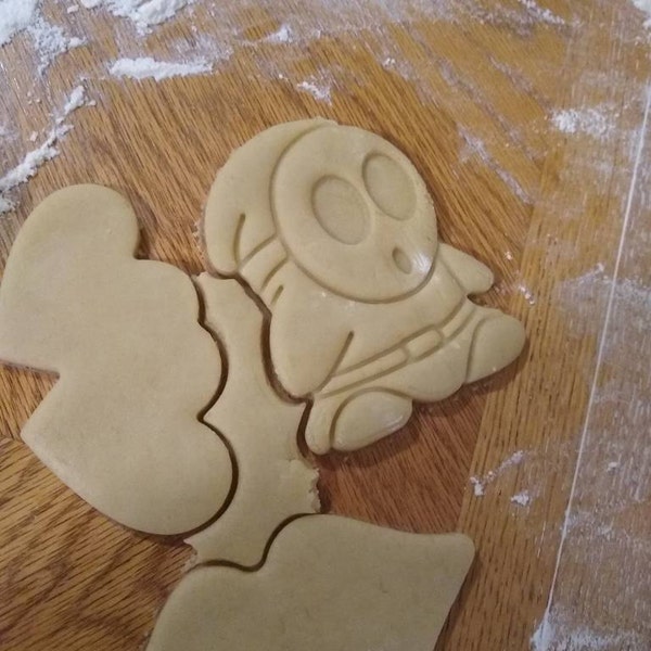 Mario Odyssey Cookie Cutters: Toad, Shy Guy, Koopa Troopa, Boo - Etsy
