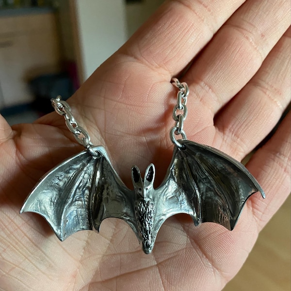 Black Metal Trident Pendant Lucifer Thelema Necklace , Satanic Dark ...