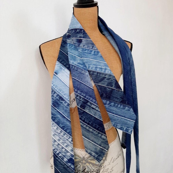 Upcycled Denim Mittens With Fleece Lining Upcycled Jeans Mittens ...