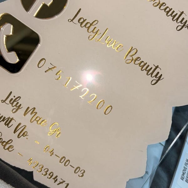 Mini Single QR Code Business Sign & Stand | Social Media| Scan to Pay ...