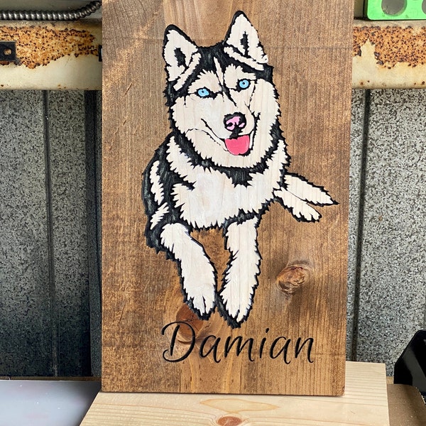 Husky SVG, Silhouettes Dxf, Siberian Husky SVG for Cricut, Dog Clipart ...