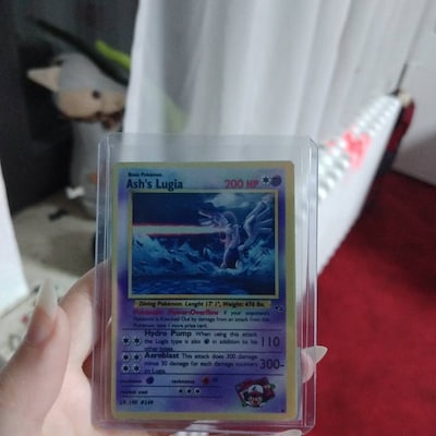 Ash's Charizard Gym Heroes Revival Handmade Holo Proxy Card - Etsy