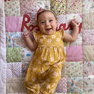 Handmade Patchwork Baby Quilt Handmade by Mum&me - Etsy