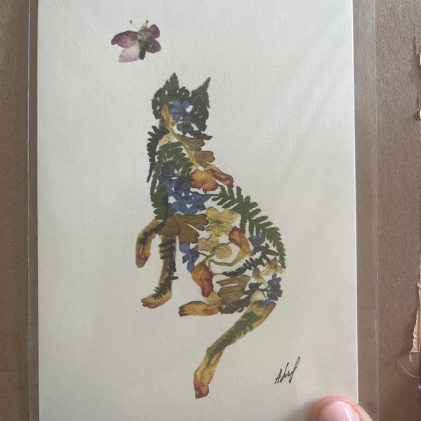 Purse PRINT of My Pressed Flower Art Purse Artwork Fashion Print ...