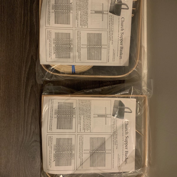 Church Supper Basket Kit - Etsy