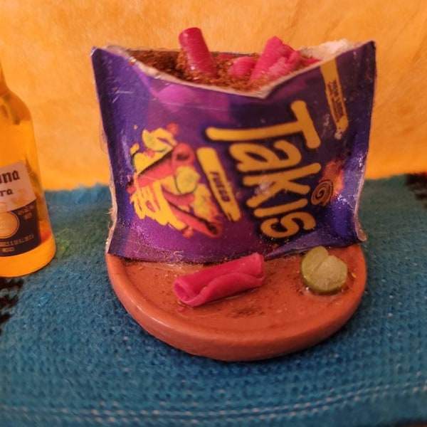 Clay Mini Food / Altarcito Food / Nichos Mexicanos / Nicho DIY / Mini ...
