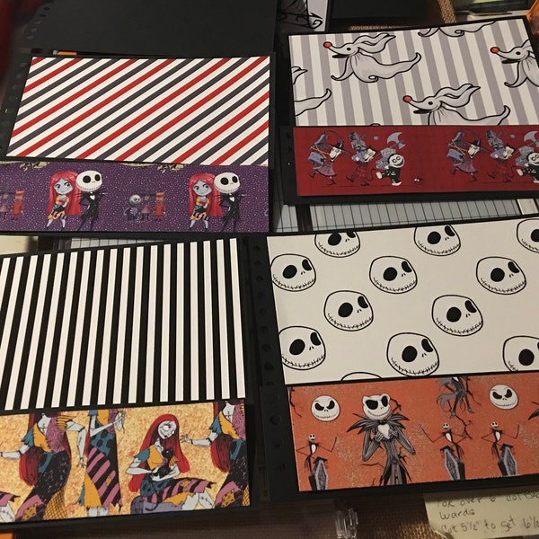 Nightmare Before Christmas Digital Paper Pack, This is Halloween, Jack ...