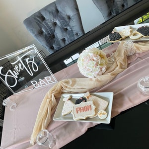 21st Birthday Cookies Pink and Gold CUSTOMIZABLE Champagne - Etsy