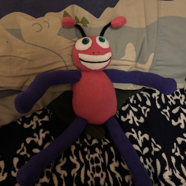 Bugbo Posable Plush Toy [bugbo Youtube Flash Series Plushie] - Etsy