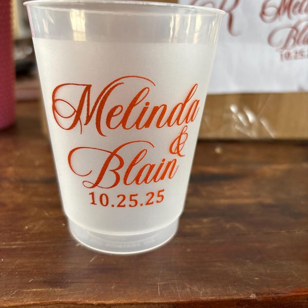 Custom Printed Styrofoam Cups, Foam Cups, Personalized Party Cups ...