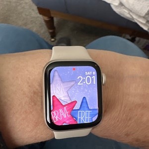 American Flag Apple Watch Face Wallpaper, Apple Watch Face, Watch Face ...