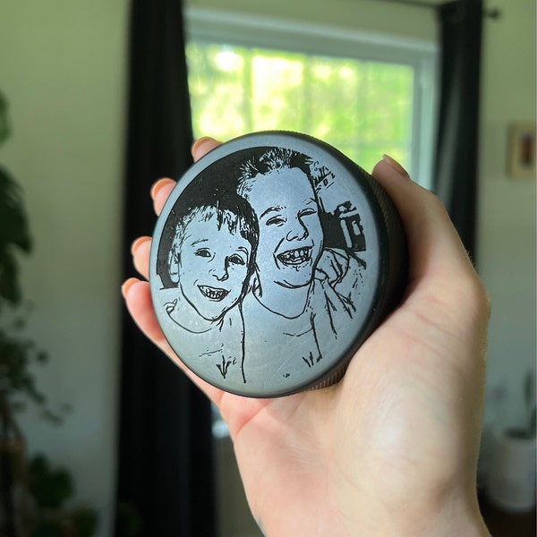 Custom Engraved Hockey Puck, Personalized Ice Hockey Puck, Coach Gifts ...