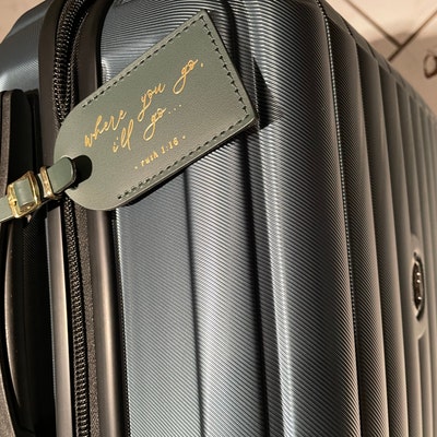 Christian Scripture Luggage Tags Spiritual Gift Wedding Favors ...