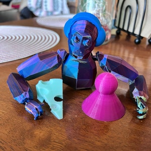 MINI Gorilla Tag Articulating Fidget. Mini Gorillas WITH - Etsy