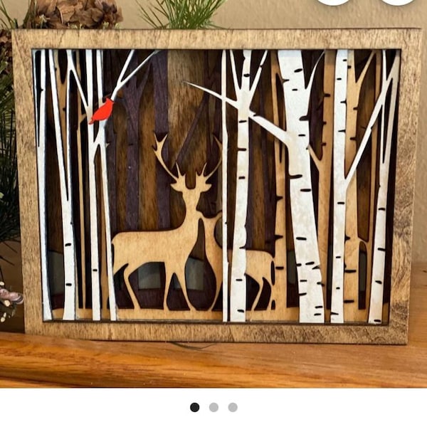 Wooden Layered Minnesota Shelf Sitter (please Note Size) - Etsy