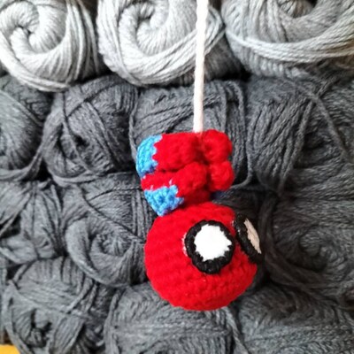 Crochet Spiderman Car Hanger Digital Pattern - Etsy