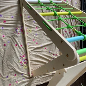 Climbing Triangle Two-sided Ramp Kletterdreieck Climbing Arch - Etsy