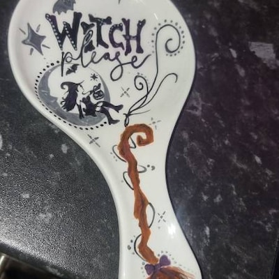 Gothic Spoon Rest, Bat Spoon Rest, Spooky Spoon Rest, Halloween Spoon ...