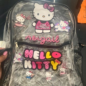 Clear, Custom-made, Personalized Backpacks - Etsy