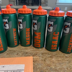 Custom Personalized NAME LABEL Gatorade Water Bottle Labels - Etsy