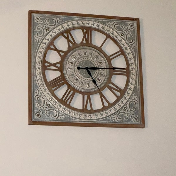 Large Wall Clock Kit- Choose Your Hand Length - Etsy
