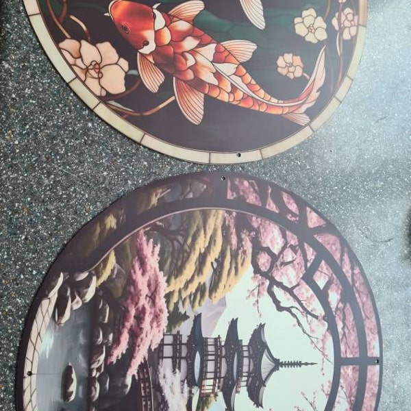 Pagoda Sign, Pagoda Wreath Sign, Japanese Sign, Pagoda Plaque, Pagoda ...