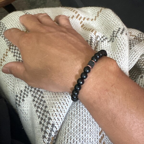 Healing Crystal Mens Bracelet Birthday Gift for Him Bracelet for Men ...