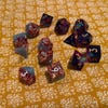 Jester's Gambit Dnd Dice Set D&D Dice Resin Dice Set Sharp Edge Dice ...