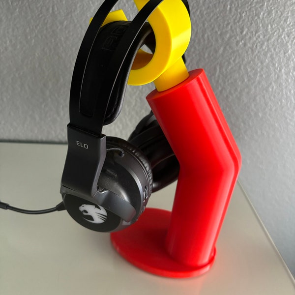 Minifigure Headphone Stand: 3D Printed Gaming Headset Holder - Etsy