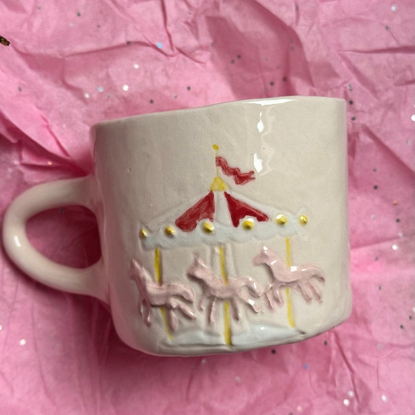 Personalized Mug Cute Custom Handmade Ceramic Candy Sweet Dessert ...