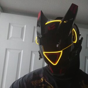 Cyberpunk Mask-cyberpunk Cosplay Helmet-samurai Mask-cyberpunk - Etsy