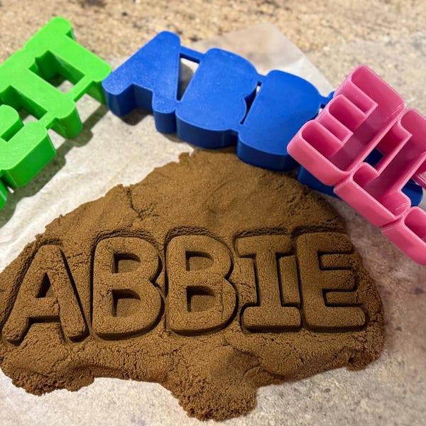 Personalized Beach Toy, Custom Sand Mold, Name Sand Mold, Custom Sand ...