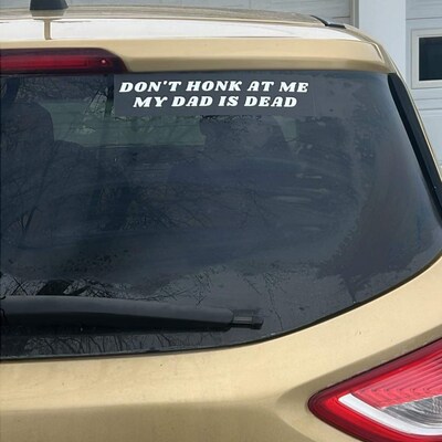 Wizard Bumper Sticker Funny, Cute Car Sticker Decals, Cursed Bumper ...