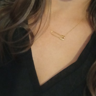 Colored Smiley Face Paperclip Necklace - Etsy