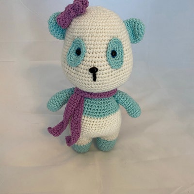 Amigurumi Pattern, Mini Panda, Crochet Panda, PDF, Crochet Pattern - Etsy