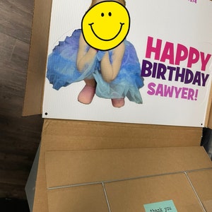 Birthday Yard Sign, 40th Birthday, Honk Birthday, Over the Hill, Happy ...
