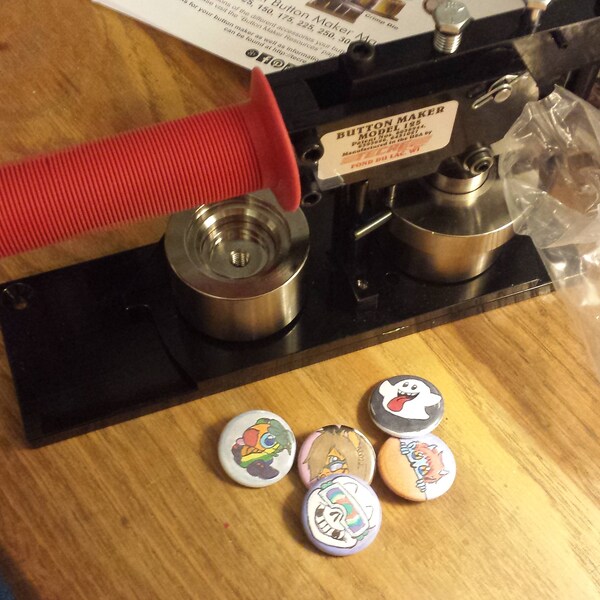 Round Graphic Punch for Button Badge Maker Machine 1", 1-1/4", 1-1/2 ...