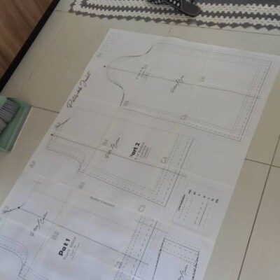 Varsity Jacket Sewing Pattern, Bomber Jacket Pattern, Retro Zip up ...