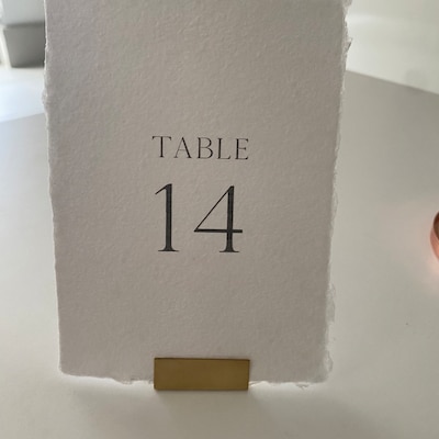 Black Walnut Wood Table Stands,name Place Card Stand, Walnut Table ...