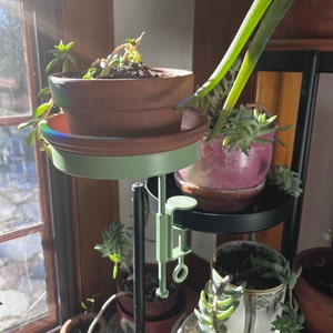 Windowsill Clamp Tray for Indoor Plants, Plant Decor, More Space for ...