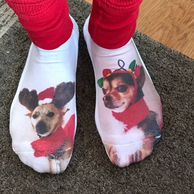 Your Photo Printed on Socks, Custom Photo Socks Personalized With a ...