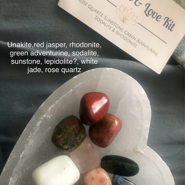 Soulmate & Love Crystal Kit - Etsy