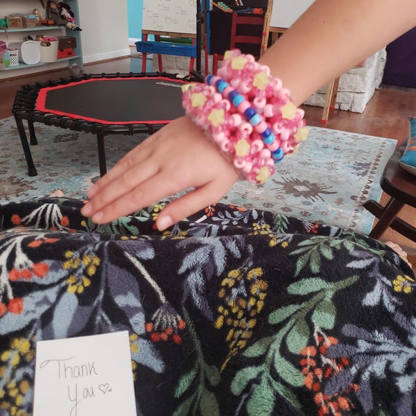 Epic Kandi ROTATING Cuff With GLOW in the Dark Stars! - Etsy
