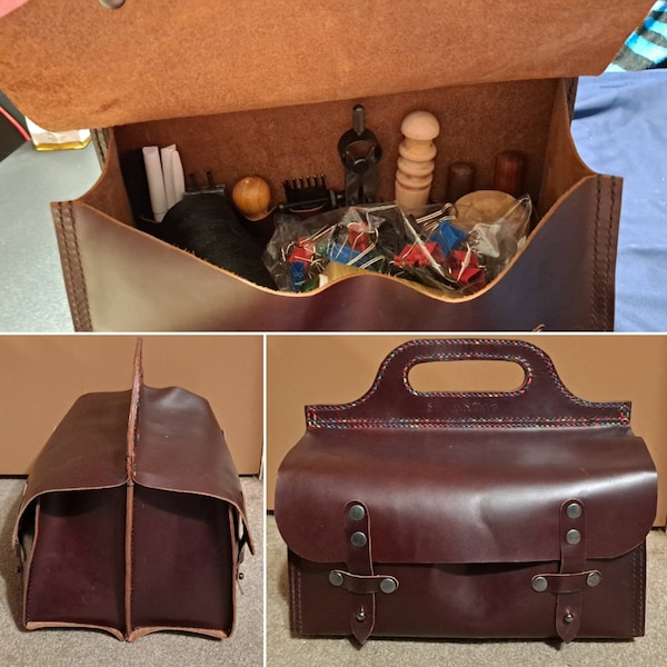 Tool Bag Sewing Pattern: Leather Roll Design (PDF + Video Tutorial) - Etsy