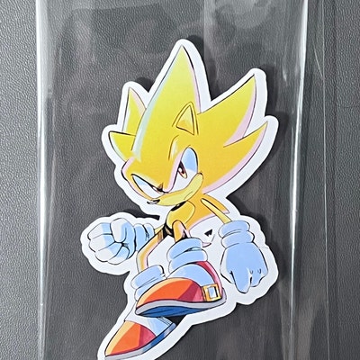 Super Sonic Sticker - Etsy