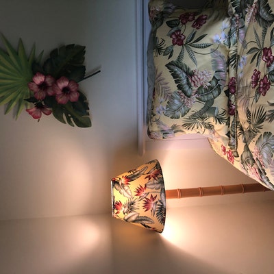 William Morris Coral Mallow Handmade Lampshade - Etsy