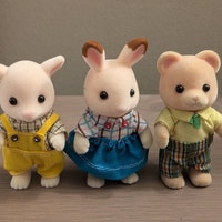 Calico Critters Fletcher Border Collie Hunde, Schäferhund Sylvanian ...