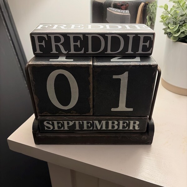 Any Wording - Block Wooden Signs - Personalised - Custom Text - Etsy UK